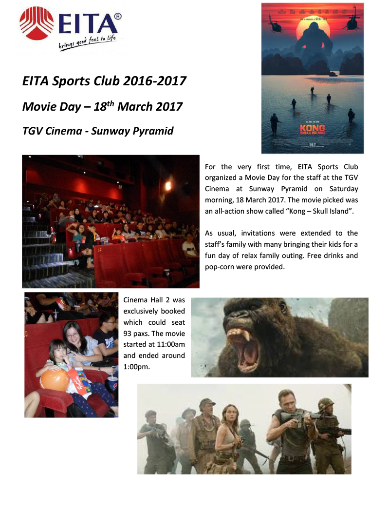 Movie Day 2017 – Eita